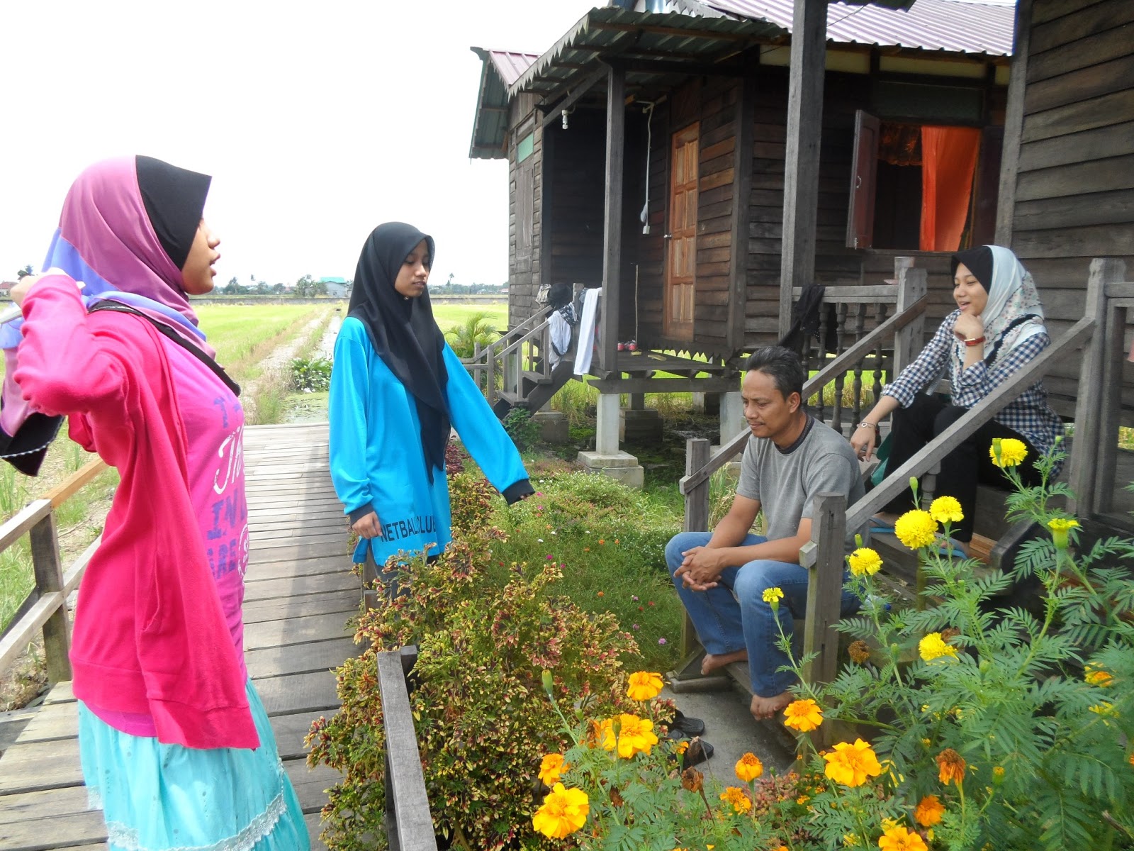 Indahnya alam..: Homestay Sungai Haji Dorani 2