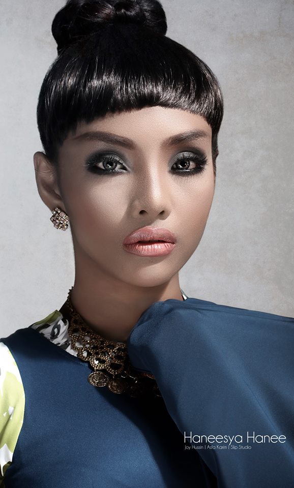 JOY HUSSIN MAKE UP WORK: HANEESYA HANEE - YOUNG TALENT AGE 15