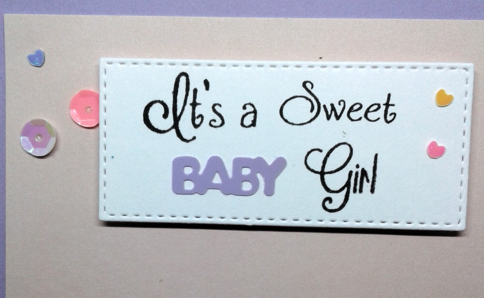 Little Wings Creates: Sweet Baby Card with Doodles Paper Playground