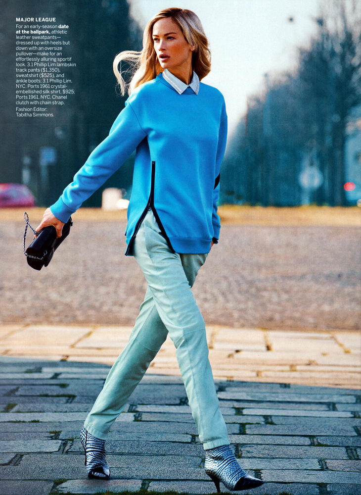 Smartologie: Carolyn Murphy for Vogue US May 2013