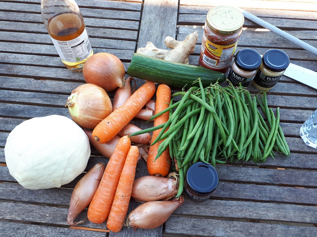 An English Homestead: Malaysian Pickle - Quick, Low Allergy Acar