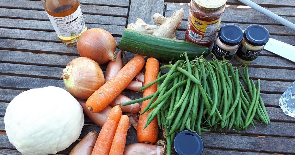 An English Homestead: Malaysian Pickle - Quick, Low Allergy Acar