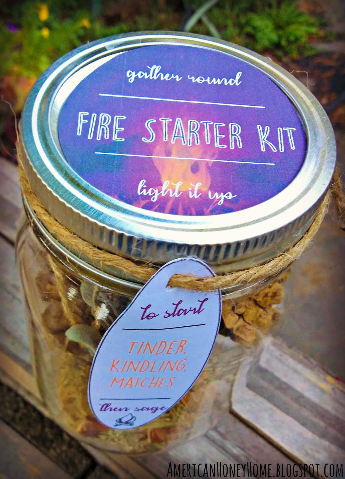 American Honey Home: Fire Starter Kits