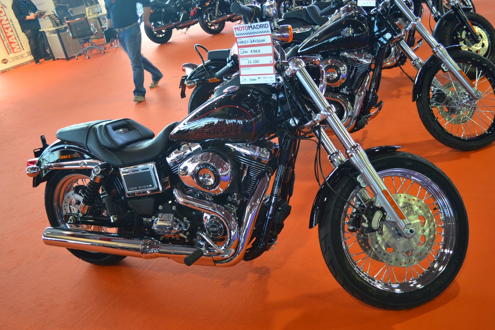 biker excalibur II: MotoMadrid 2014(Harley-Davidson)