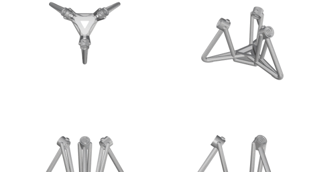 232. Pyramid Clamp for Spherical object || Free download 3d model