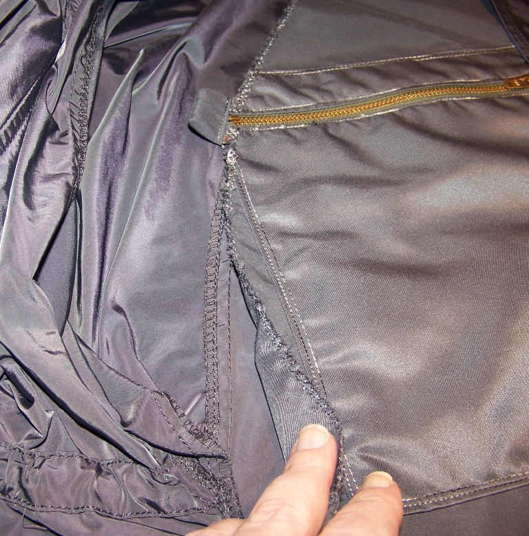 ernie k designs: Adding pockets to existing jackets