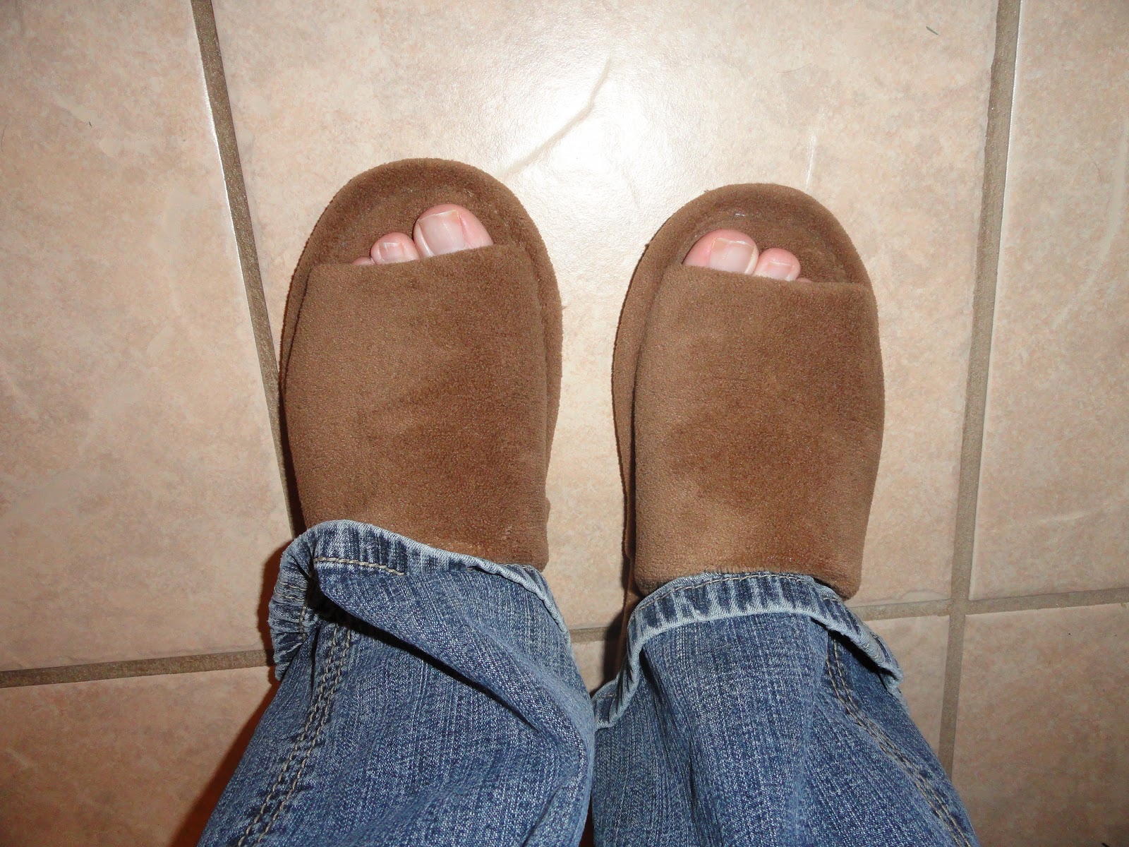 Steph's MN Life: Nature's Sleep Memory Foam Slippers Review