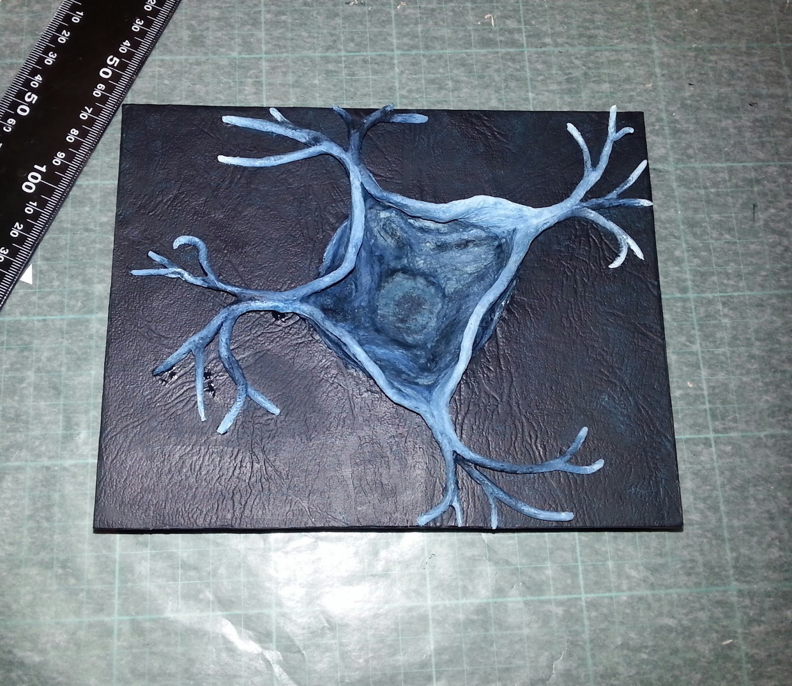 Colouring the haootia sculpture