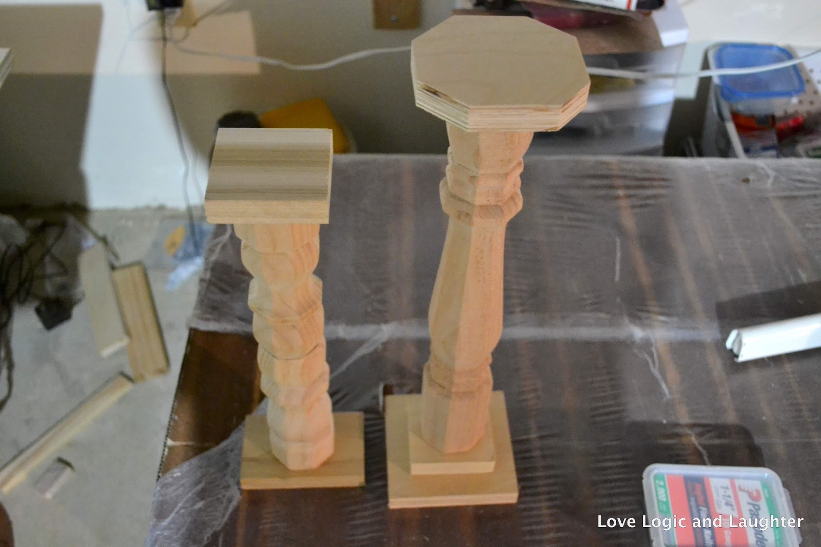 diy Chunky Candlesticks - Part 1 | Logic & Laughter