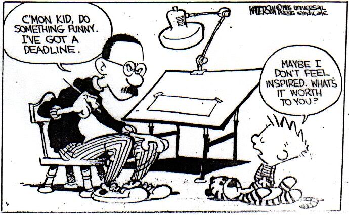 Rico studio: Bill Watterson