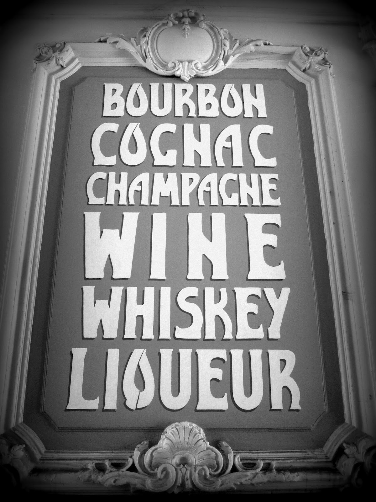 Hand-Painted Liquor Store Signs