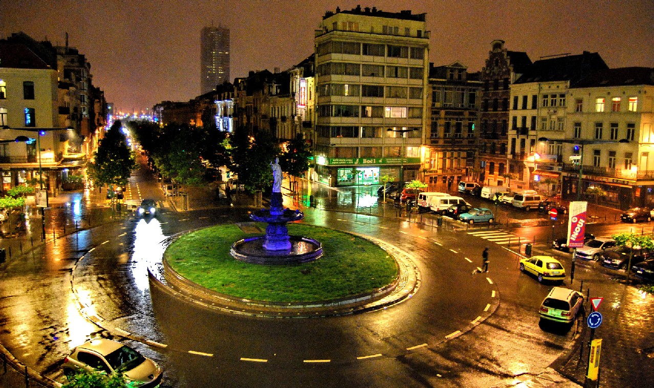 Welcome To The Cities At Night: Brussels(Belgiem) Night View