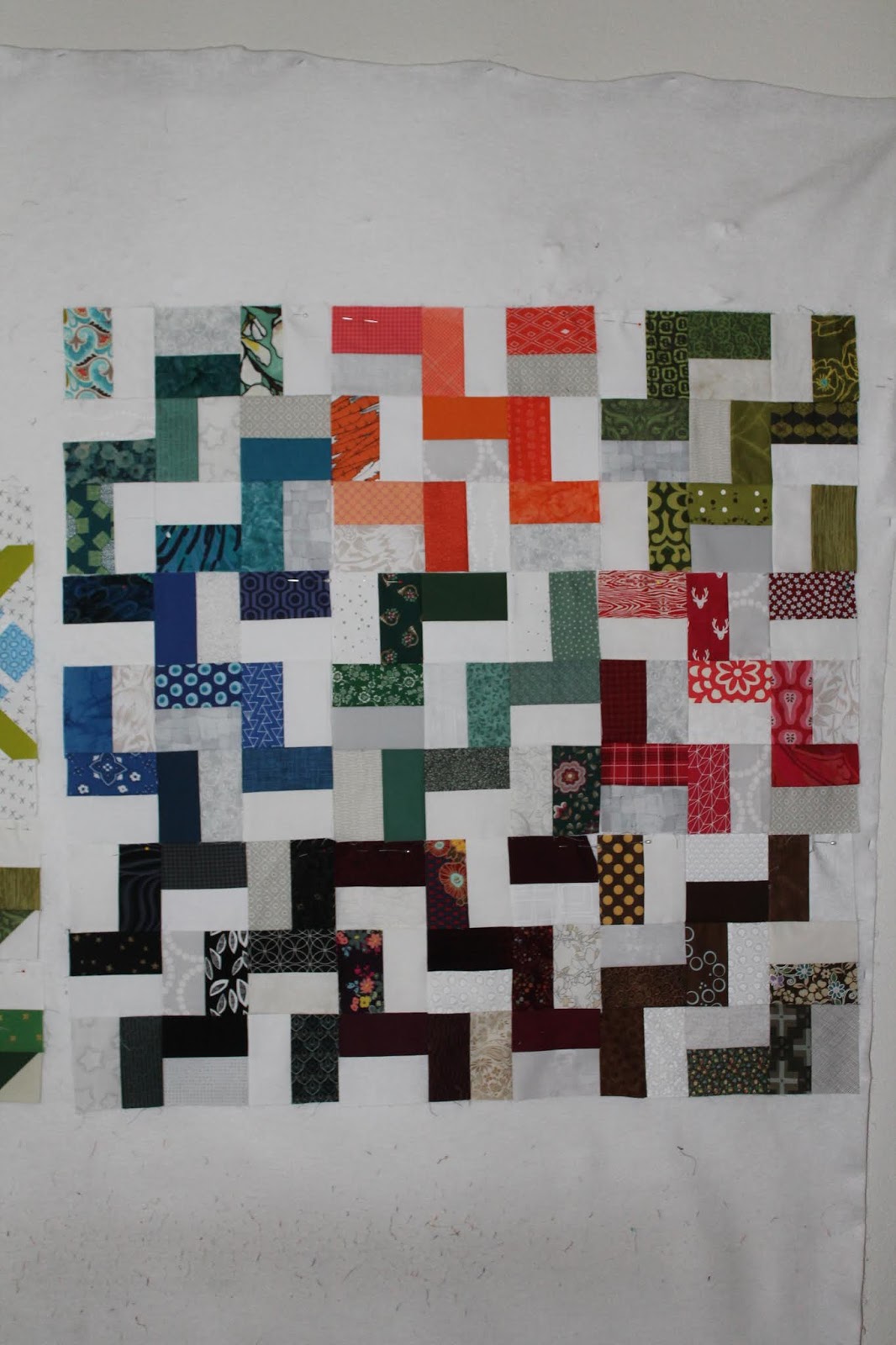 Quilting is more fun than Housework...: Oh Scrap! : Red