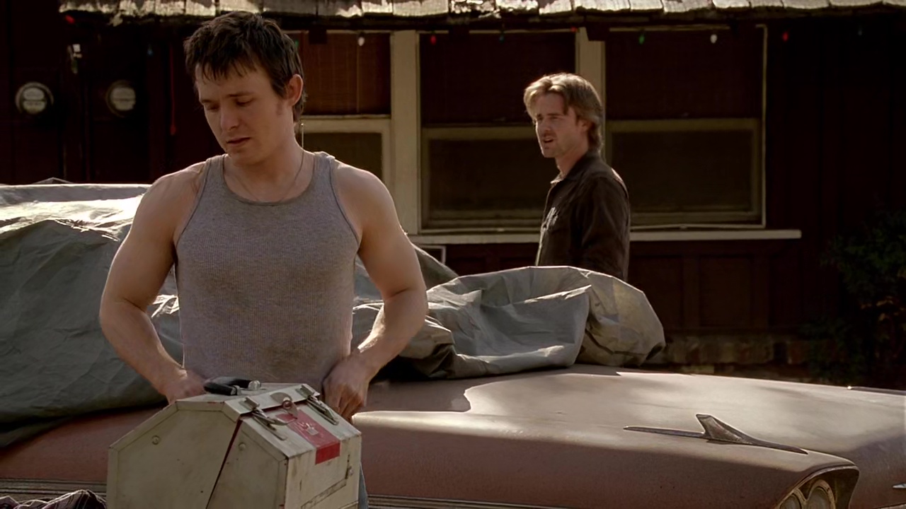 ausCAPS: Marshall Allman and Sam Trammell shirtless in True Blood 3-02 ...