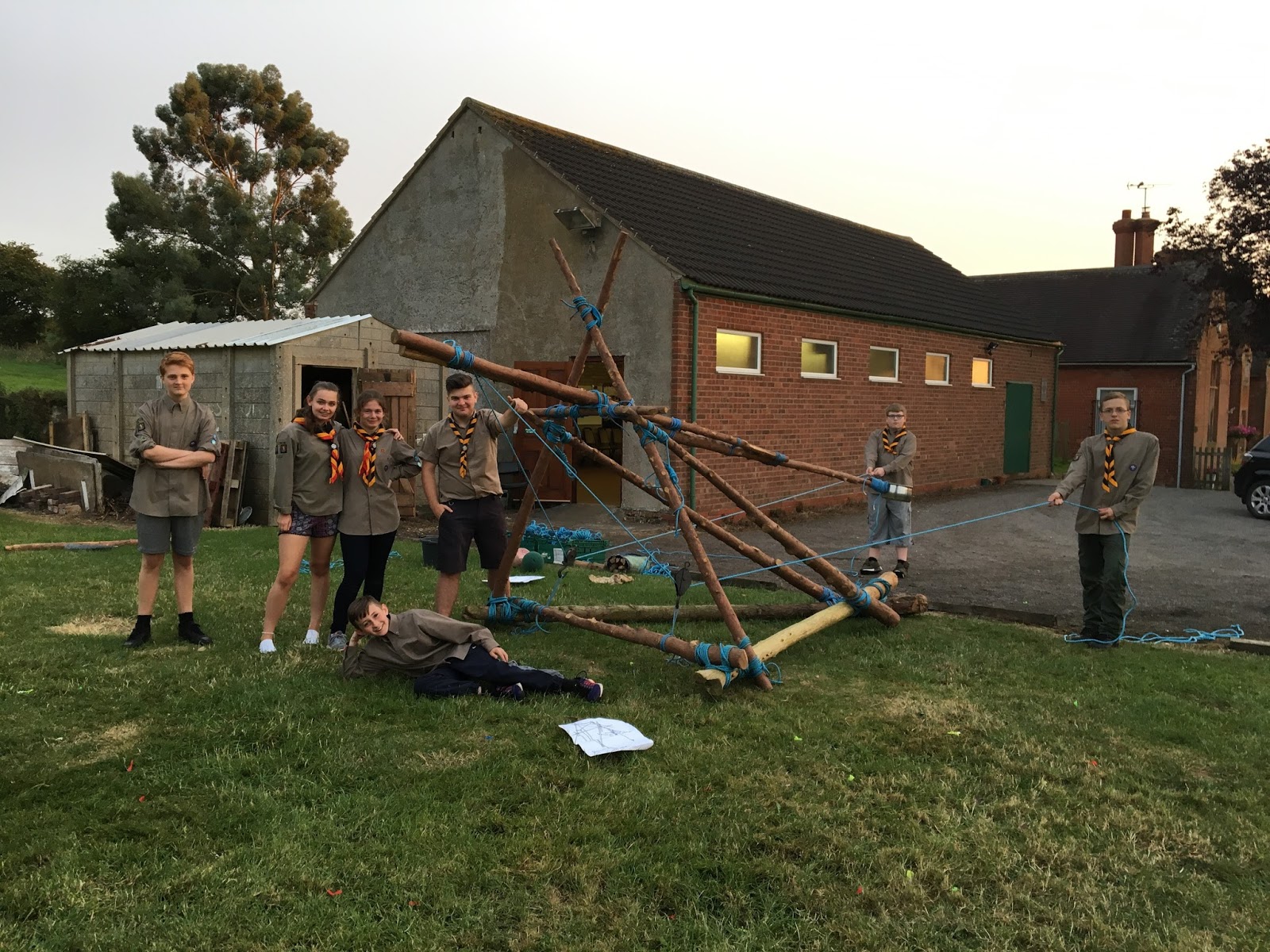 1st Meriden Scouts: 2017