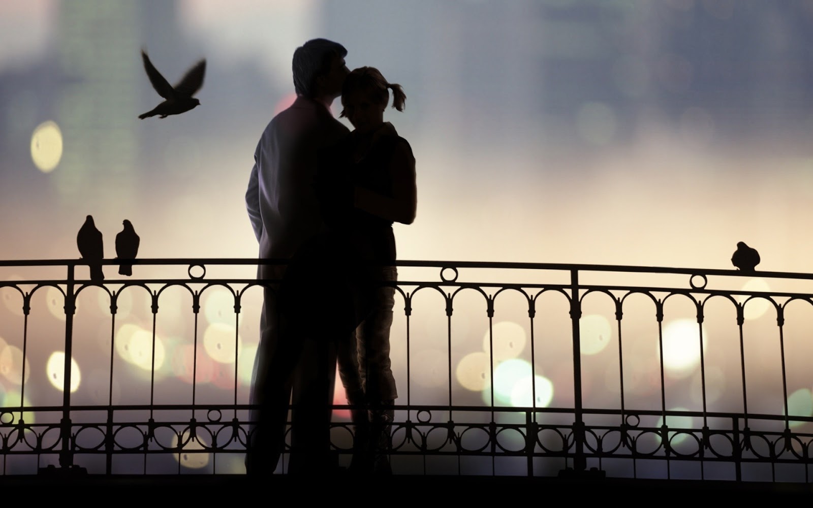 Hd Wallpapers: Love Couple Night Hd Wallpapers
