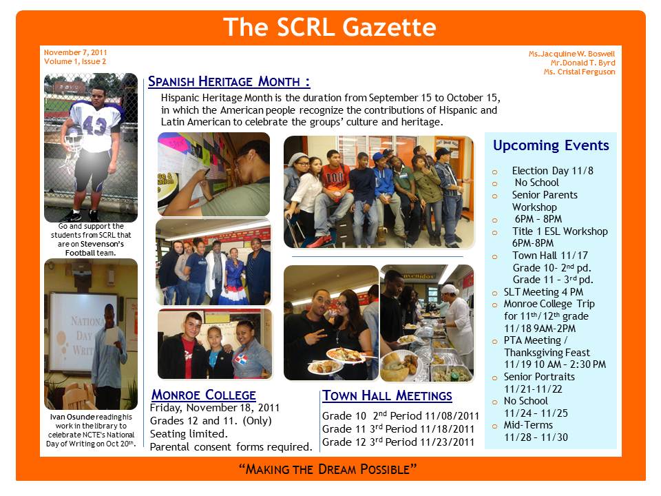 SCRL Graduating Class of 2012