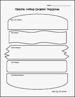 The Open Door Classroom: Opinion Writing Graphic Organizer FREEBIE