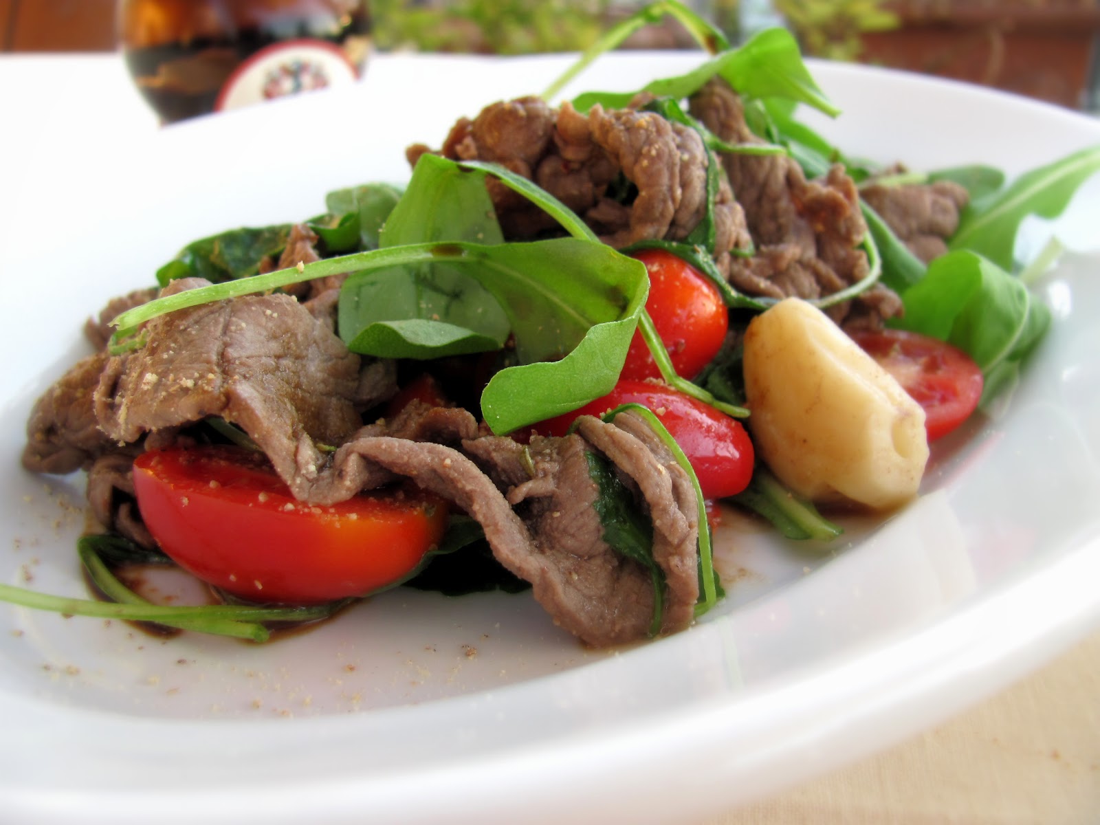 Tra dolce ed amaro: Fetzig - Straccetti con rughetta e pomodorini