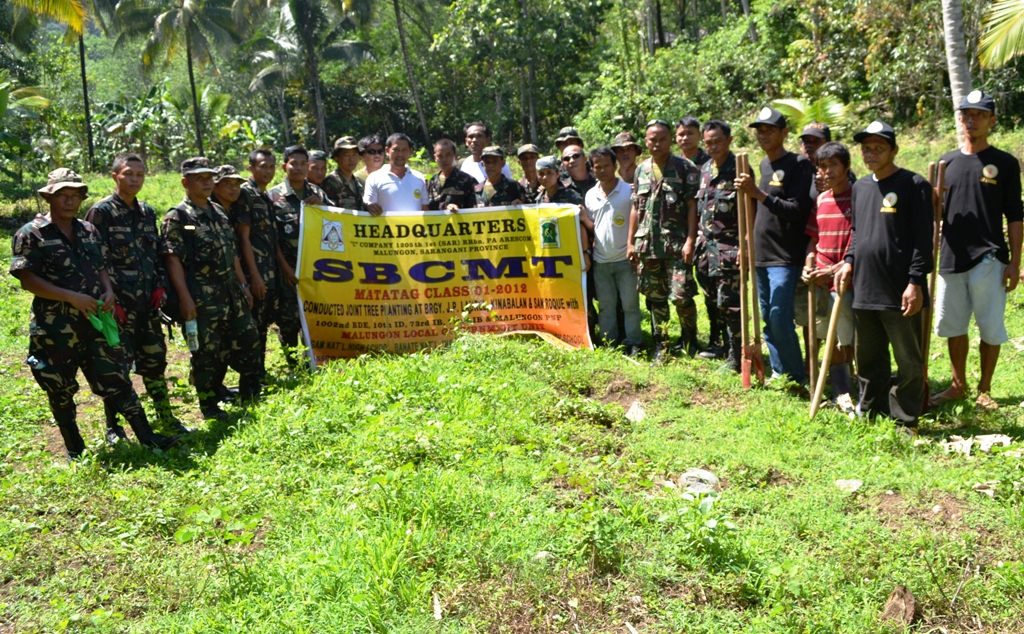 Municipality of Malungon: AFP reservists, locals plant tress in three ...