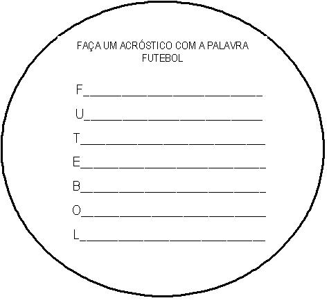 Diversas atividades com acrósticos!-ESPAÇO EDUCAR