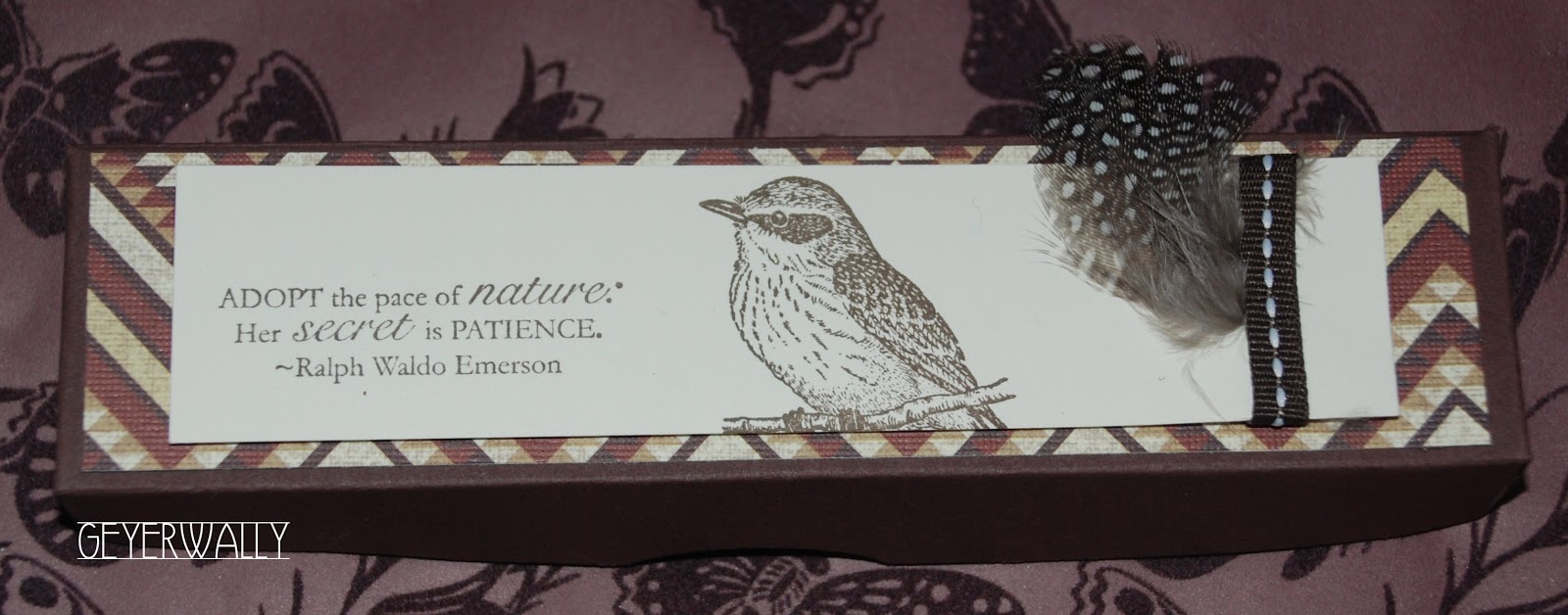 Match, Light & Paper: geyerwally