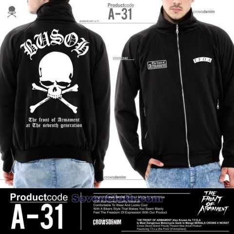 Available! Jaket Crows Zero – TFOA Busoh Sensen A-31 ~ Crows Zero!