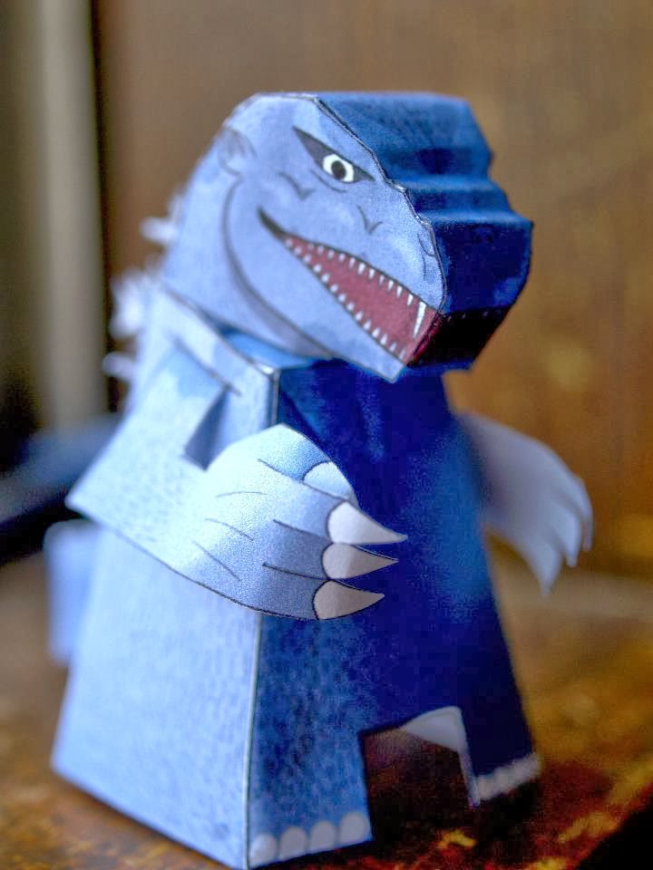 Darkeyedkid's Papermodels and Memos: Godzilla 1954 Papercraft