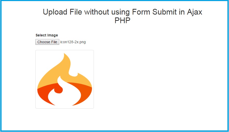 Upload File without using Form Submit in Ajax PHP | Webslesson Upload File without using Form Submit in Ajax PHP | Webslesson
