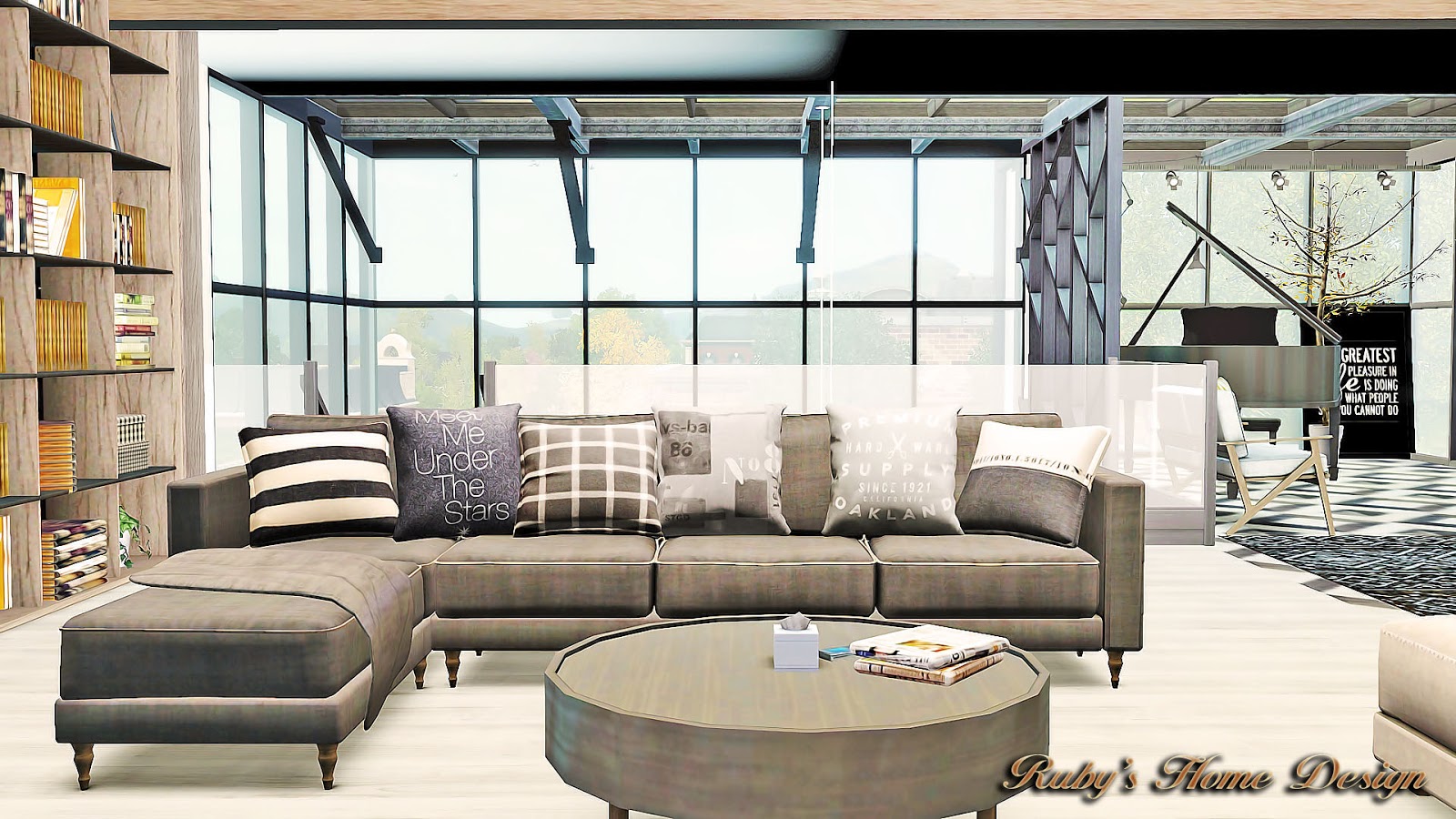 Sims3 Modern Loft [Ruby Red Sims]