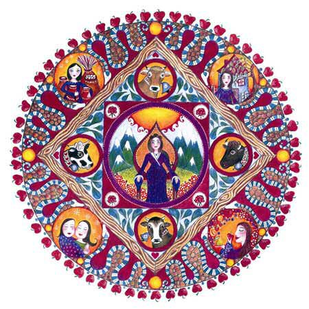 Tarot, Potions, and Psychedelic Magick Spells: Serpent Mandalas by ...