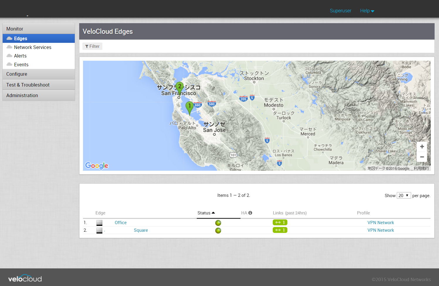 SD-WANなVeloCloudを検証してみた