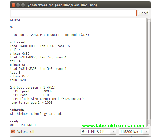 Tutorial Konfigurasi Wifi Module Esp8266 Esp 01 Dengan Arduino Lab Elektronika