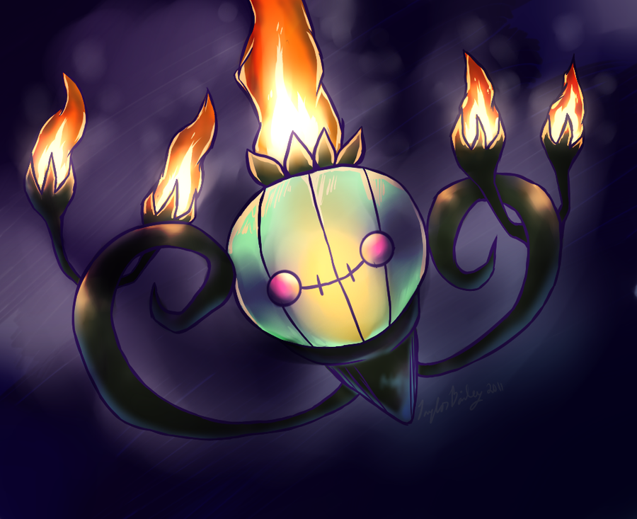 dead master y pokemon fantasma: especial de chandelure