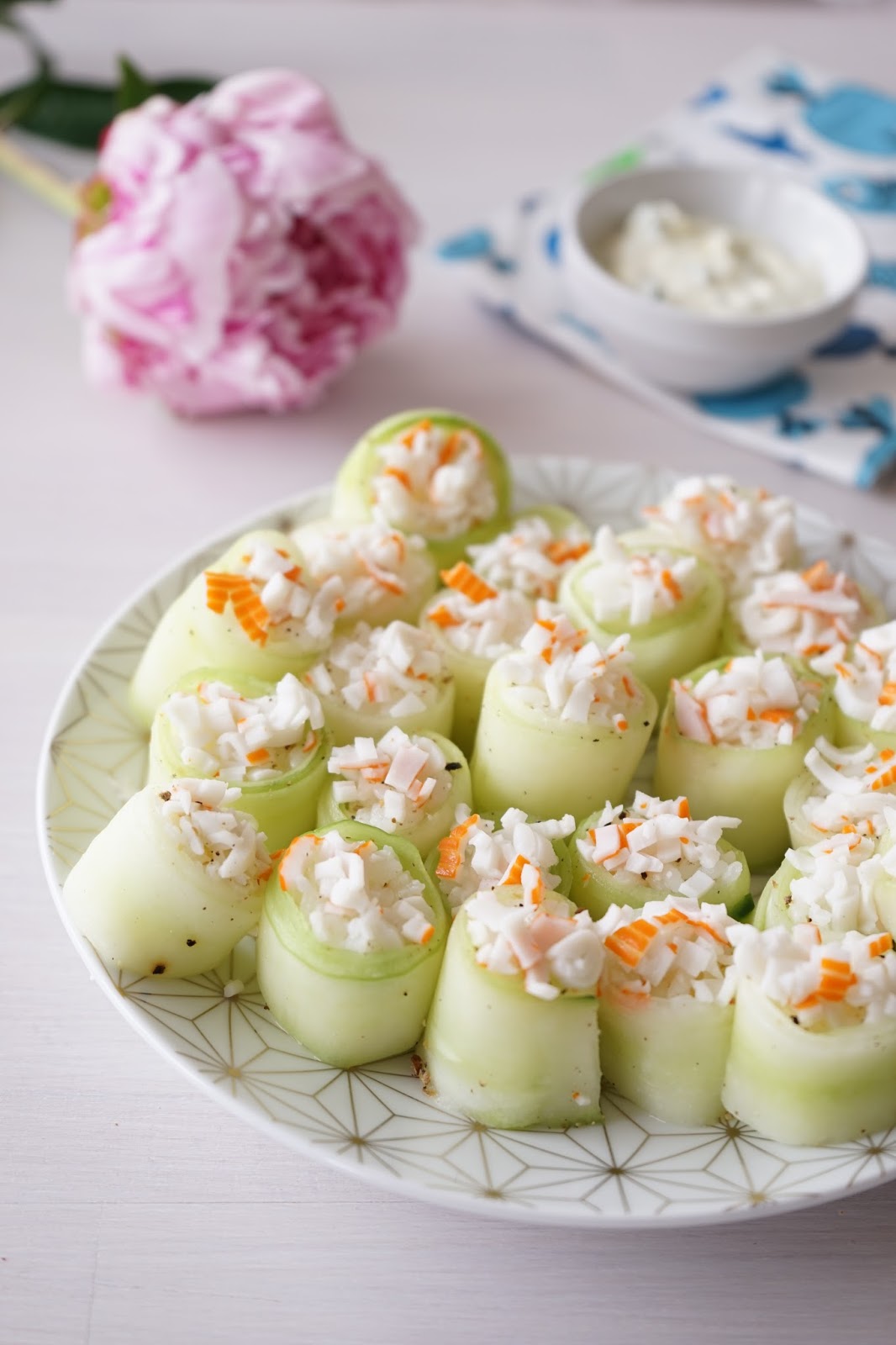 The Cook Time: Makis de concombre au surimi