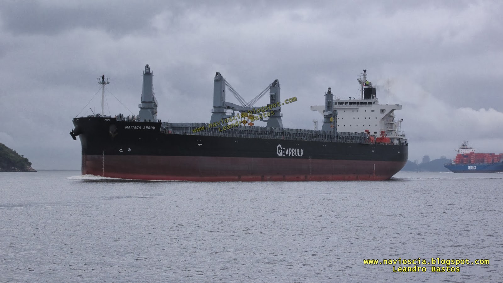 Navios de Santos & CIA: Navio MAITACA ARROW