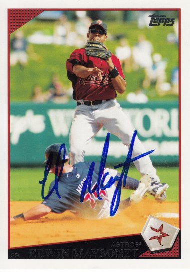 Daily Autograph: Edwin Maysonet