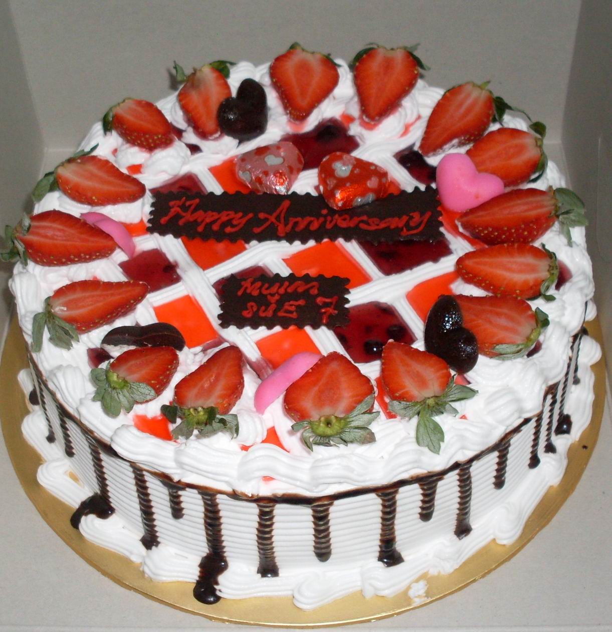 Rizaida Home Bakery: KEK ANNIVERSARY..KAK SUE