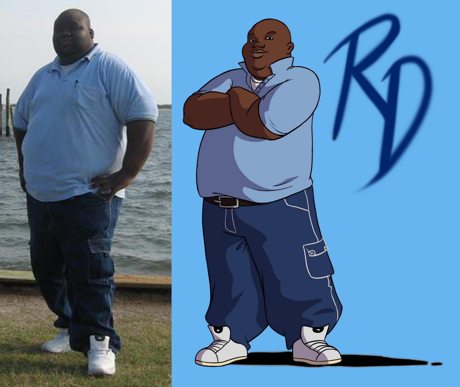 The Art of Simon Rosati: Roderick Cartoon