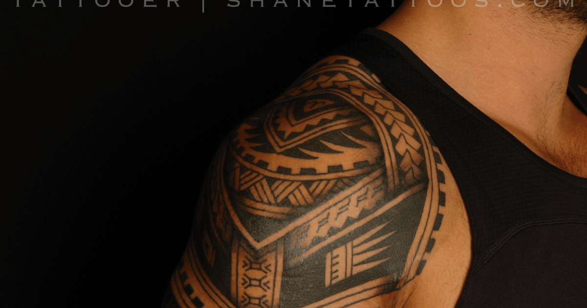 MAORI POLYNESIAN TATTOO: Polynesian Sleeve Tatau Tattoo