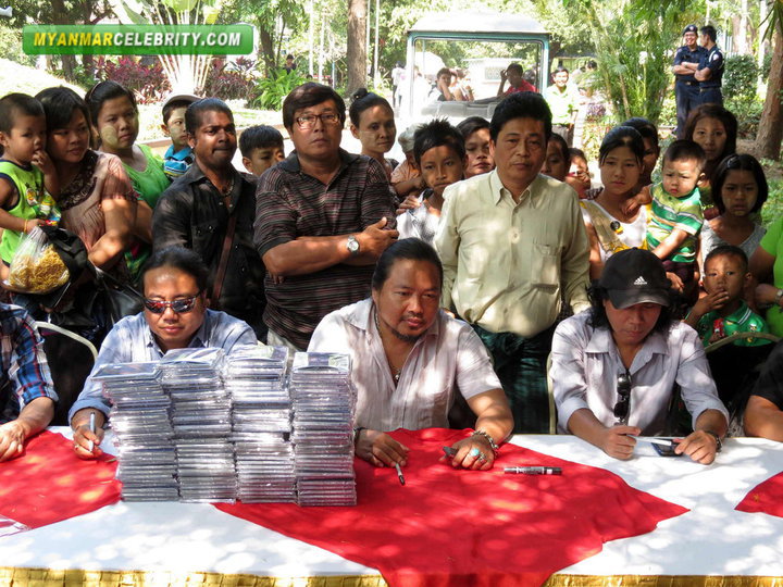 PHOTO: Zaw Win Htut's New Solo Album Promotion Event