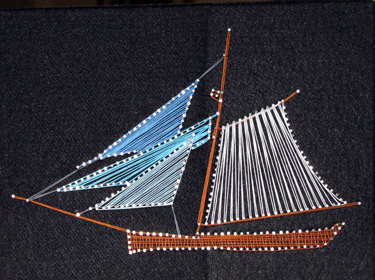 Life in the Craft Lane: National Craft Month - String Art