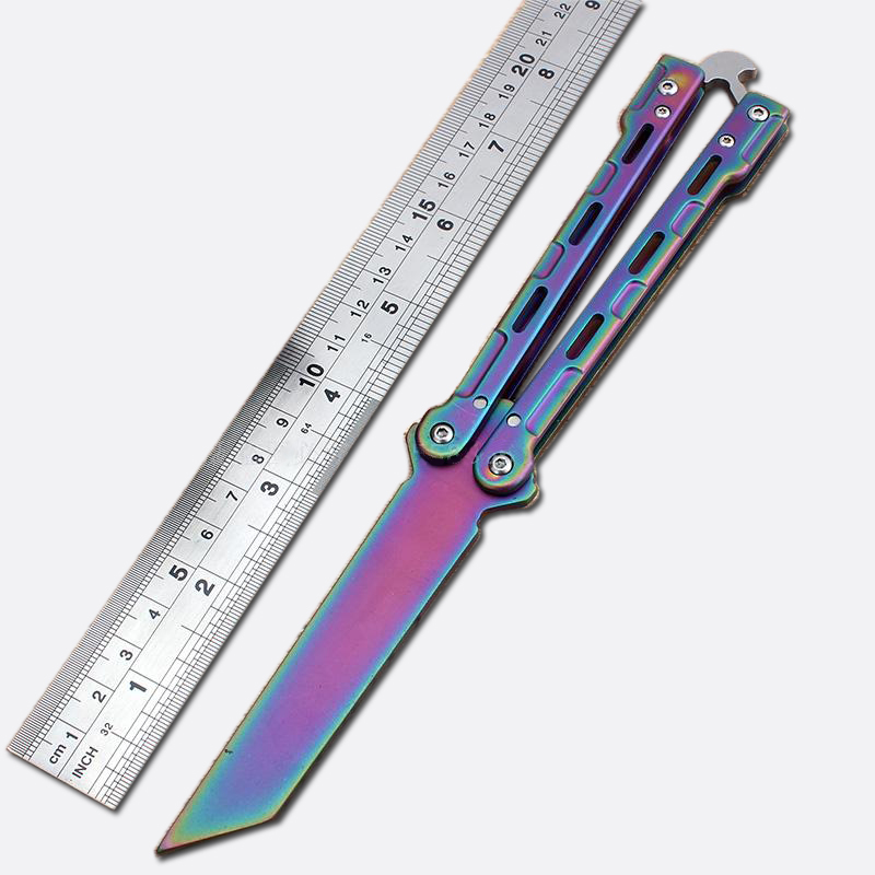 Новинки ножевой индустрии: Butterfly In Knife Practice Balisong Folding ...