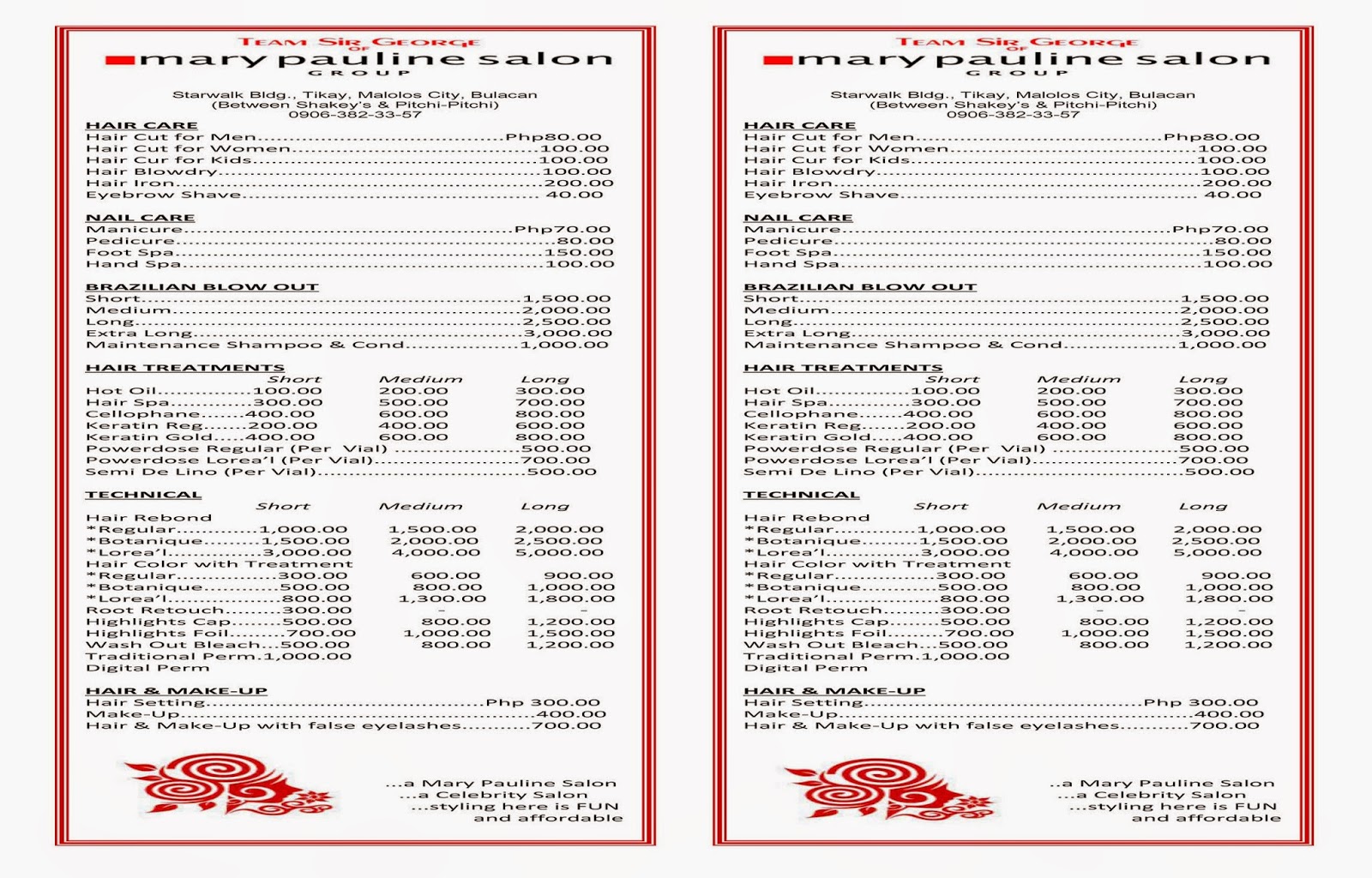 Mary Pauline Salon: Mary Pauline Salon uses only high quality hairstyle ...