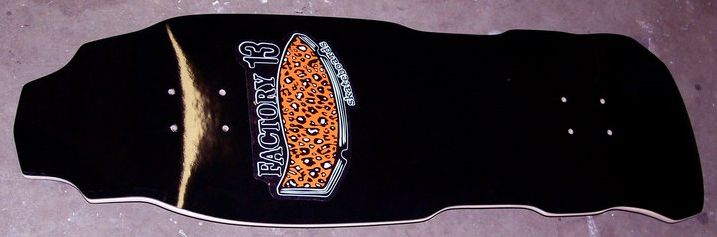 Factory 13 Skateboards: Custom Shape for Dave Hackett