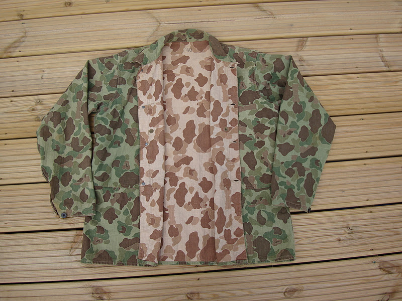 SANFORIZED: WWII P44 USMC FROG SKIN CAMO