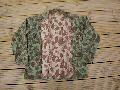 SANFORIZED: WWII P44 USMC FROG SKIN CAMO