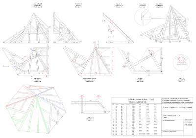 Roof Framing Geometry: European Carpentry Competition 2012 Task