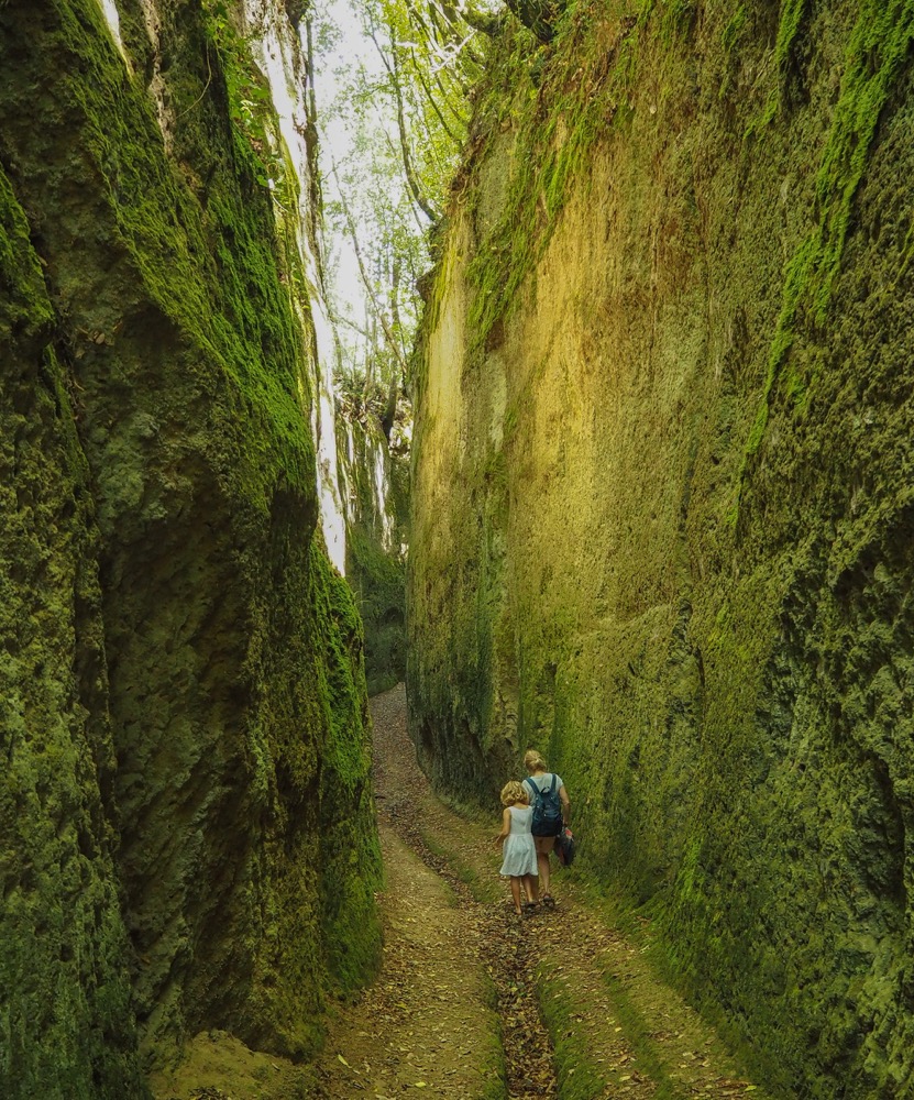 Italy: The Vie Cave of Tuscany- Etruscan Highways