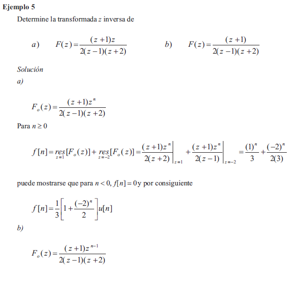 Teoria de control II: Transformada Z